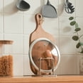 Chopping Board Rack Stand Stainless Steel Cutting Board Holder Compact ...