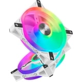 CORSAIR QL Series, iCUE QL120 RGB, 120mm RGB LED PWM White Fan, Single ...