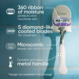 Venus Deluxe Smooth Platinum Women's Razor Handle + 2 Blade Refills ...