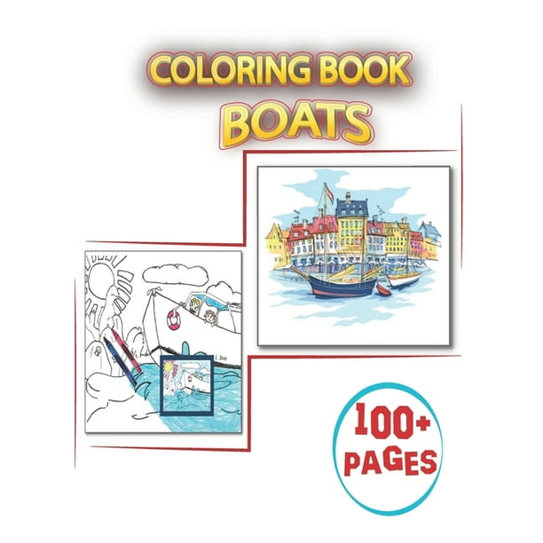 Coloring Book Boats : Ship & Boat Coloring Books with ship, boat ...
