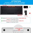 CaseBuy MacBook Pro 13 Inch Keyboard Cover Shortcuts for 2019 2018 2017 ...