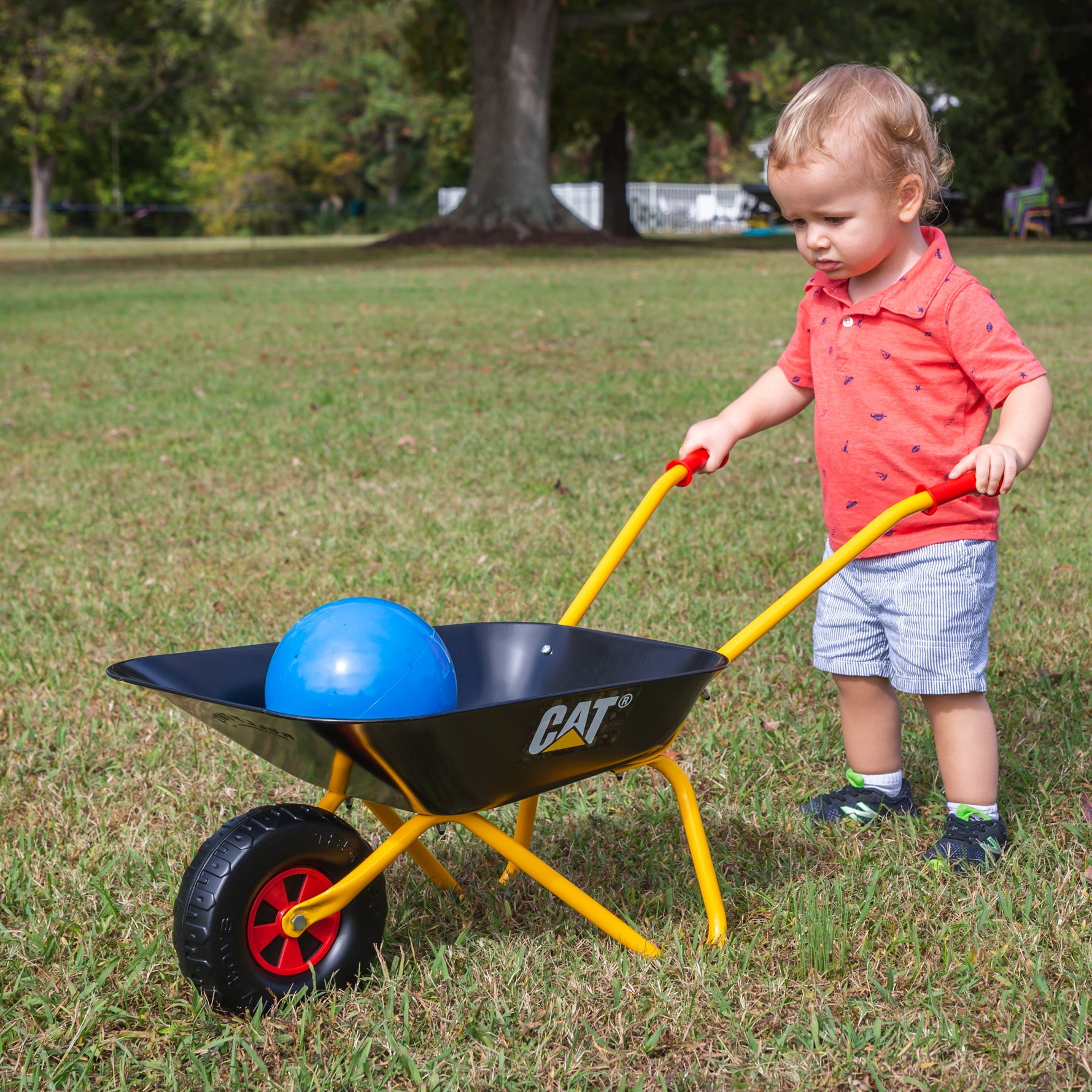 Click here for Kids Pretend Play Gardening Toy Cat Wheelbarrow prices