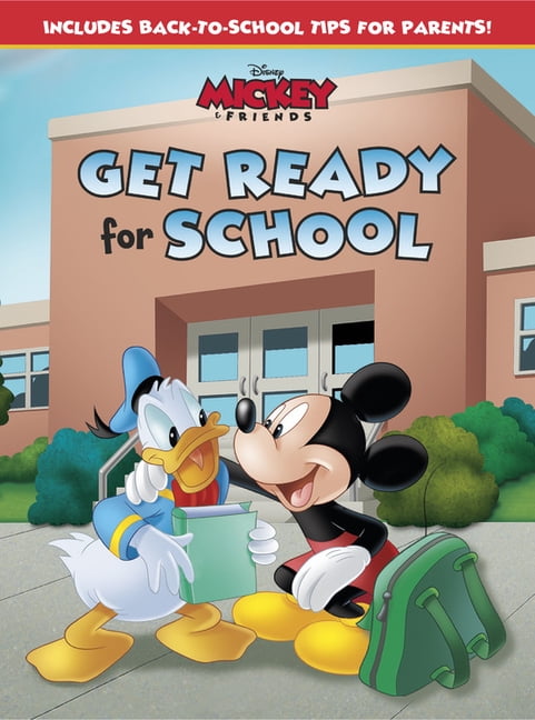 Mickey & Friends Get Ready for School (Hardcover) - Walmart.com