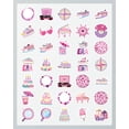 35pcs Birthday Stickers Travel Stationery Stickers Celebration Kids ...