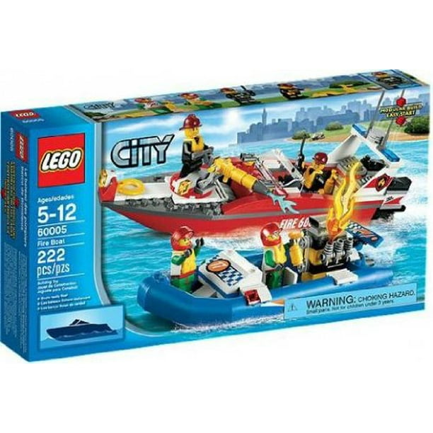 60005 Lego City Fire Boat - Walmart.com - Walmart.com