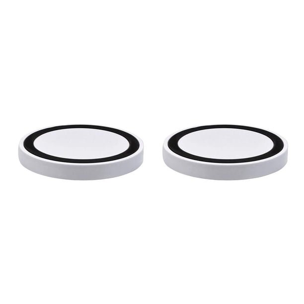 Injueey ABS Wireless Charger Portable Round Colorful Indicator ...