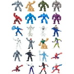 Marvel 500 Series 1 Collectible 2" Figure Pack - Walmart.com