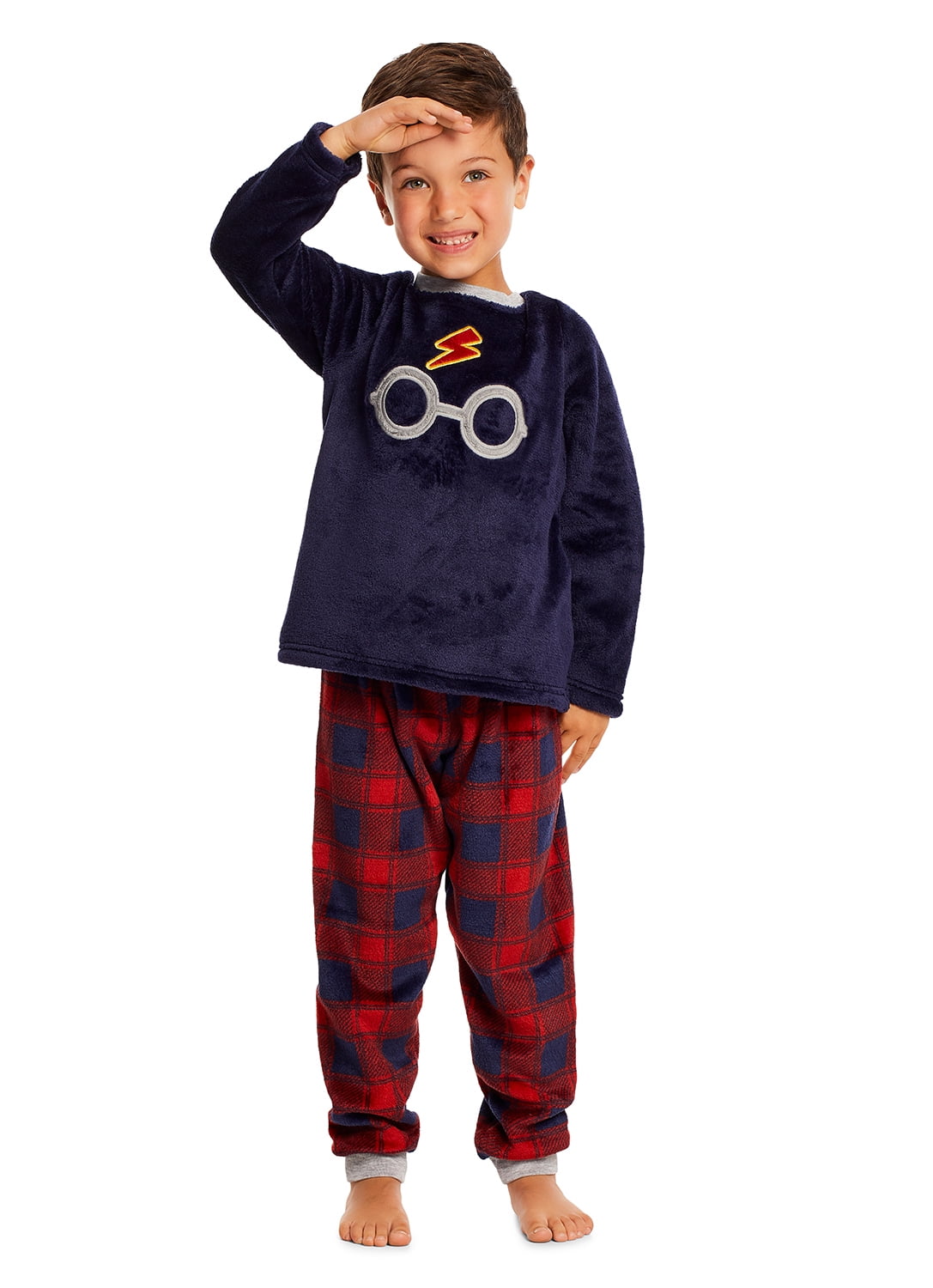 Harry Potter Boys Sleepwear | Fleece Kids 2-Piece Pajama Set - 6X ...
