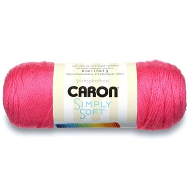 Caron Simply Soft Yarn, Neon Sunshine, Versatile Worsted, 170g/6oz ...