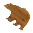 Arctic Circle Bamboo Cutting Board Grizzly Bear Shaped - Walmart.com