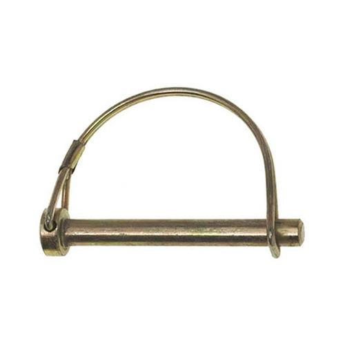 Double HH 31982 PTO Wirelock Pin, Round, Yellow Zinc-Plated, 5/16 x 2-1 ...
