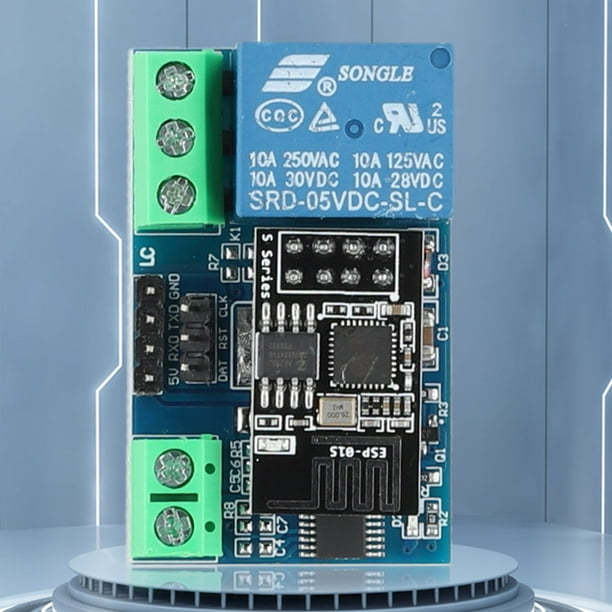 jinnoda WIFI Relay Module 5V/12V ESP8266 WiFi Control Relay Board for ...