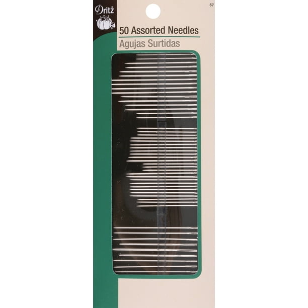 Dritz Assorted Needles - 50 Pieces - Walmart.com - Walmart.com