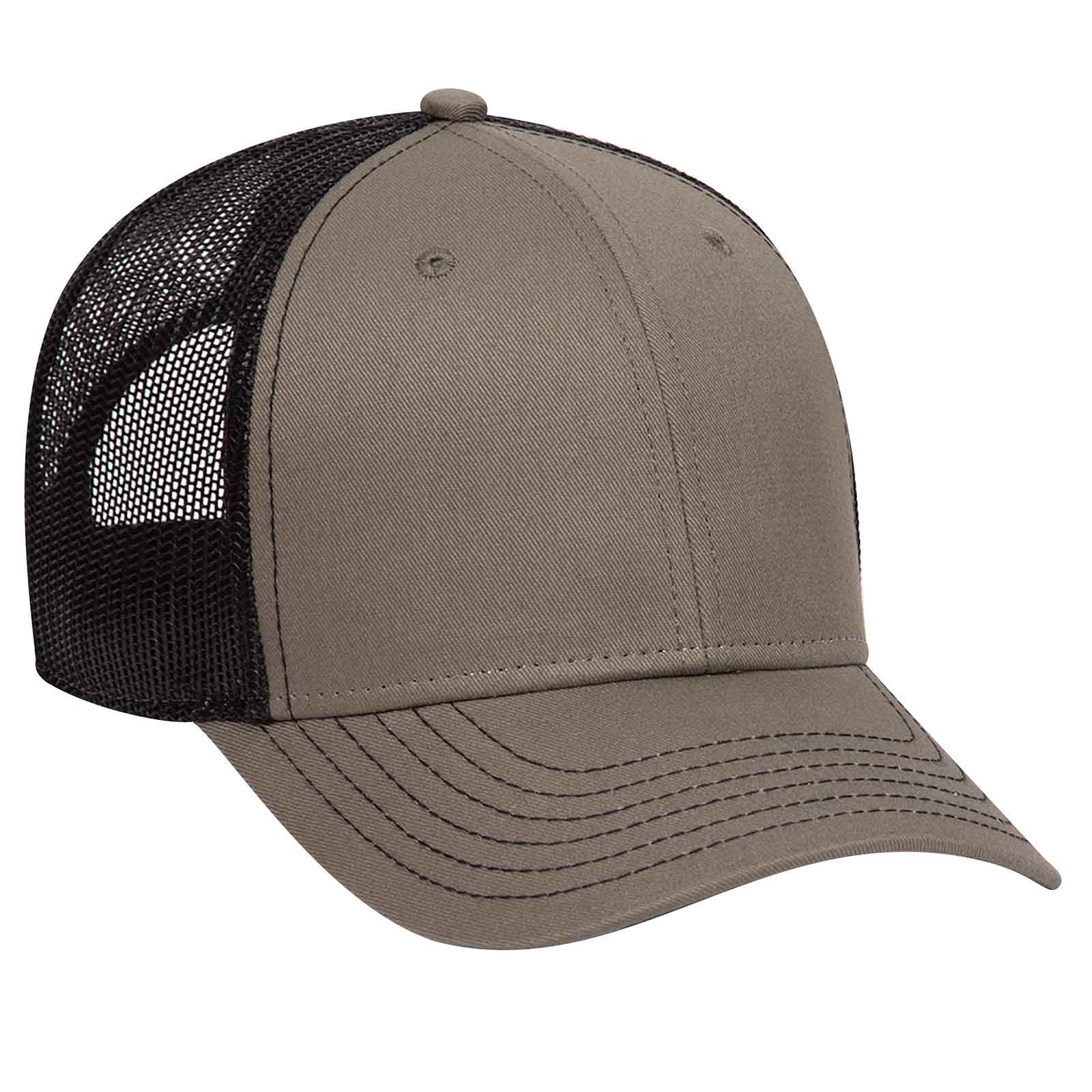 OTTO CAP 6 Panel Low Profile Mesh Back Trucker Hat - Walmart.com