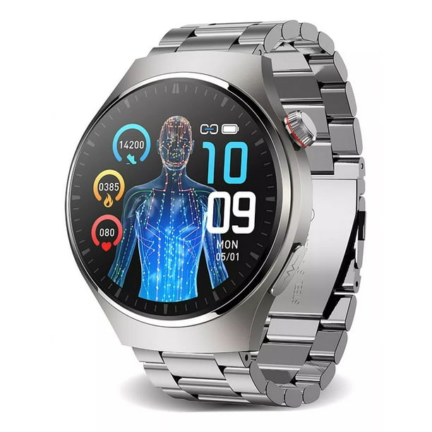 Reloj Inteligente Hombre Glucosa Presión Arterial Smartwatch | Walmart ...