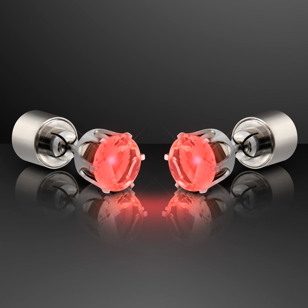 FlashingBlinkyLights Light Up LED Earrings for Pierced Ears - Walmart.com