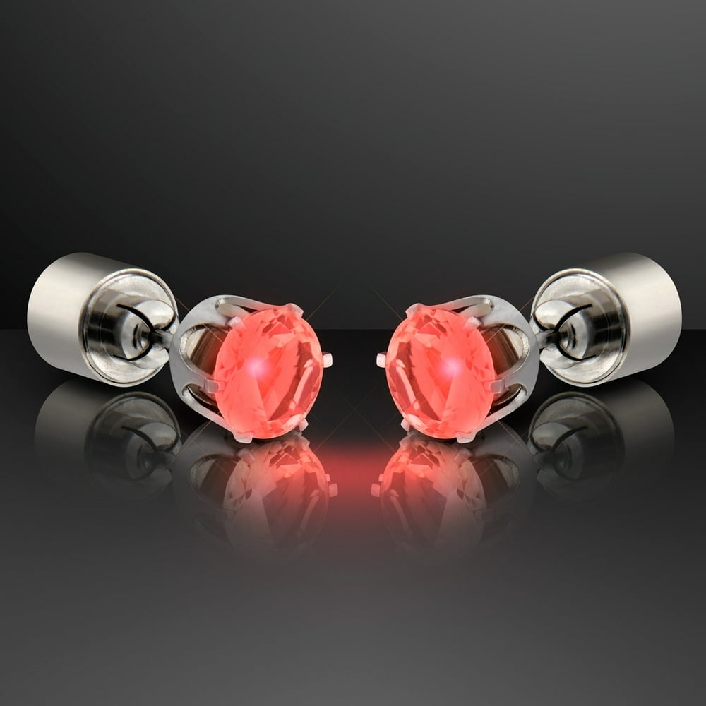 Flashing Blinky Lights - FlashingBlinkyLights Light Up LED Earrings for ...