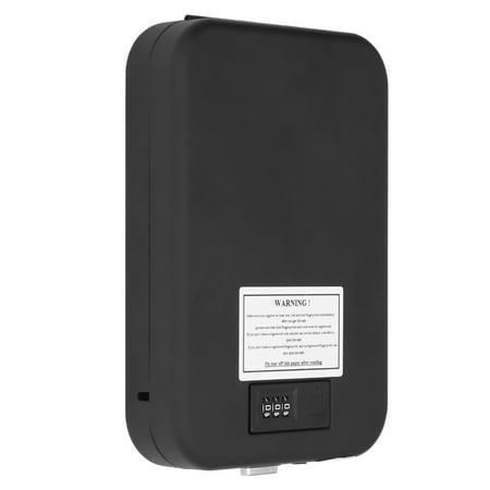 Portable Security Box, Black Optical Fingerprint Module Mini Lock Box ...