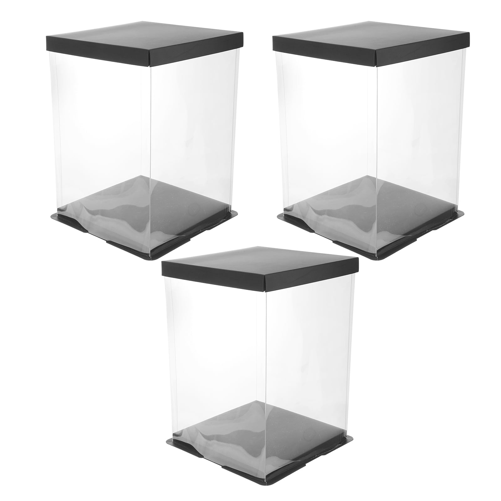 NUOLUX Box Cake Clear Transparent Party Package Tall Large Packing ...