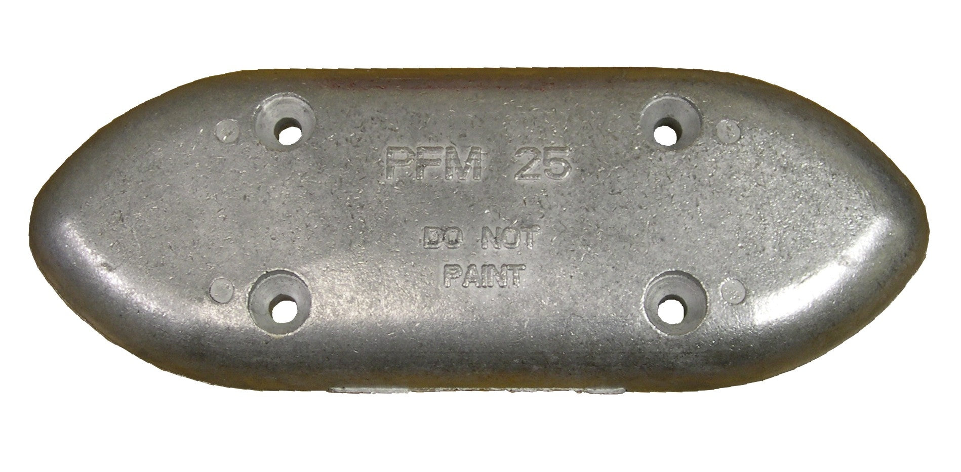 A-25 Aluminum Hull Anode Bolt On - Walmart.com
