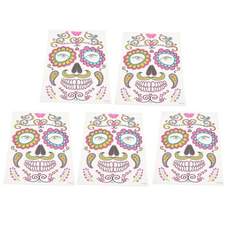 Halloween Face Sticker, Skin Friendly Temporary Face Sticker Waterproof ...