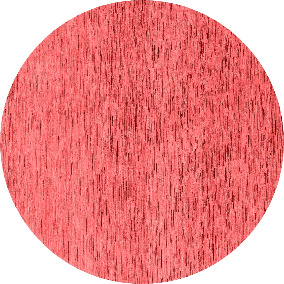 Ahgly Company Indoor Round Abstract Red Modern Area Rugs, 8' Round ...