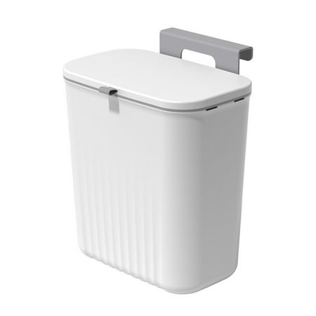 Rollback! Kitchen Storage Organization Hanging Trash Can With Lid ...