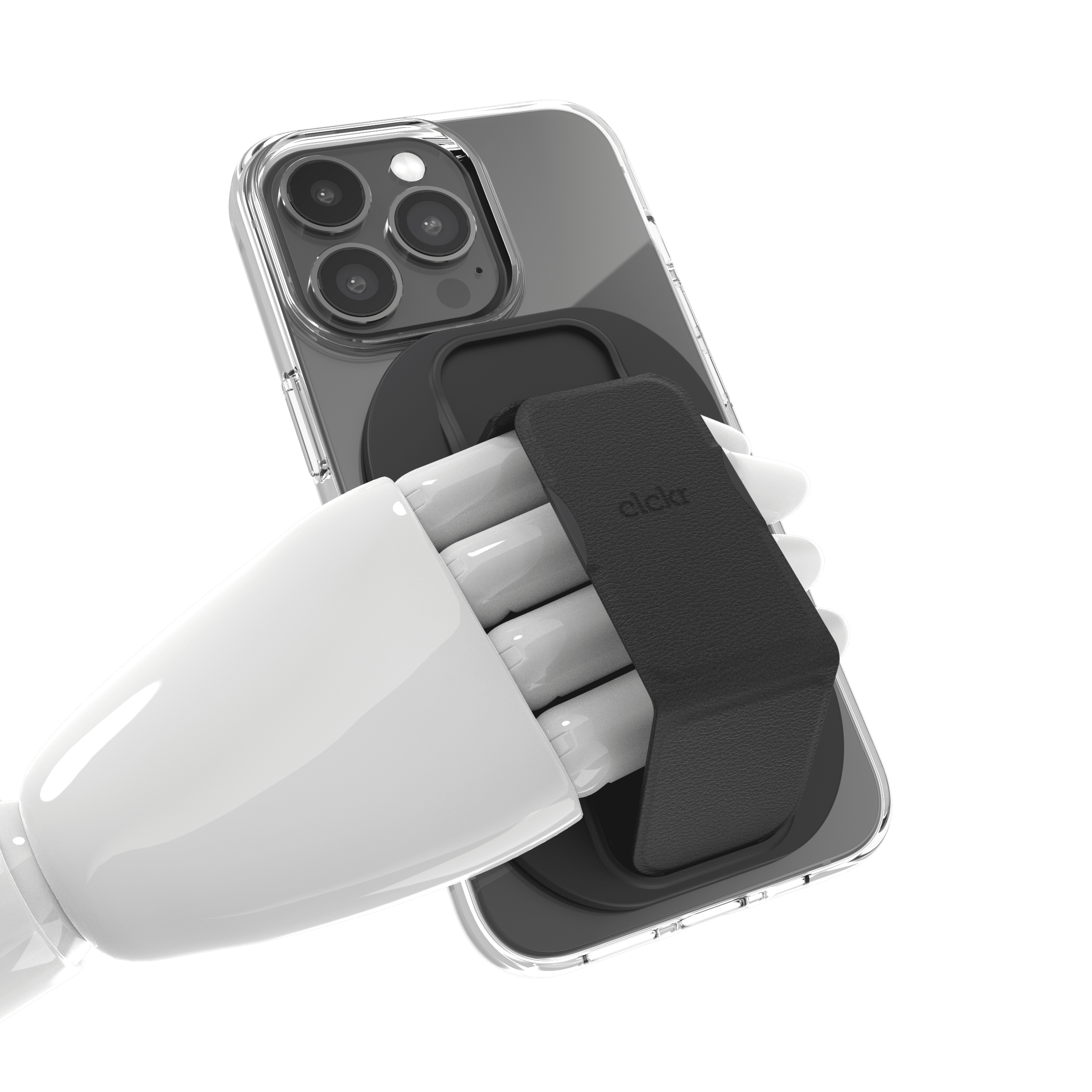 CLCKR – MagSafe Stand & Grip – Black