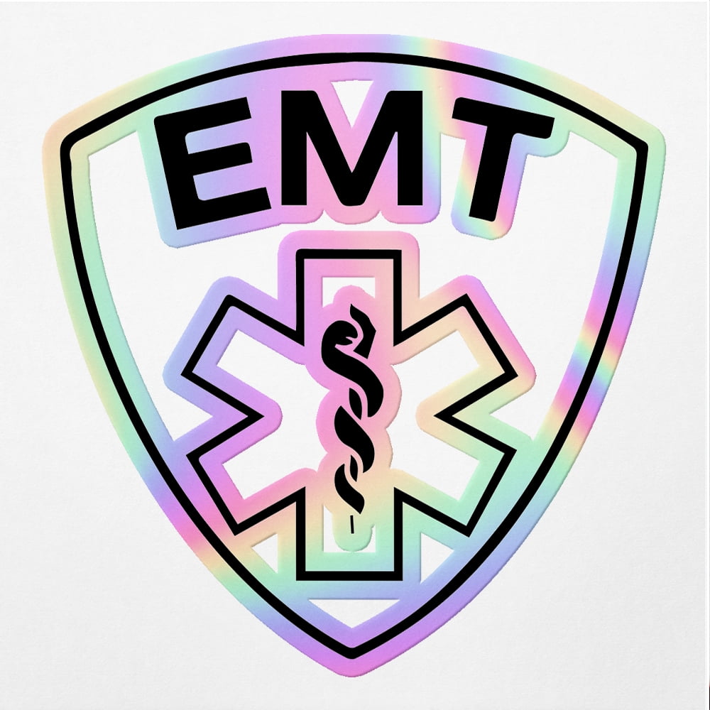 Vinyl Stickers Decals Of Emt Illustration V2 - Apply On Any Smooth ...