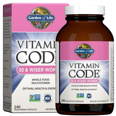 Garden of Life Vitamin Code Women's RAW Multi, 120 Capsules - Walmart.com