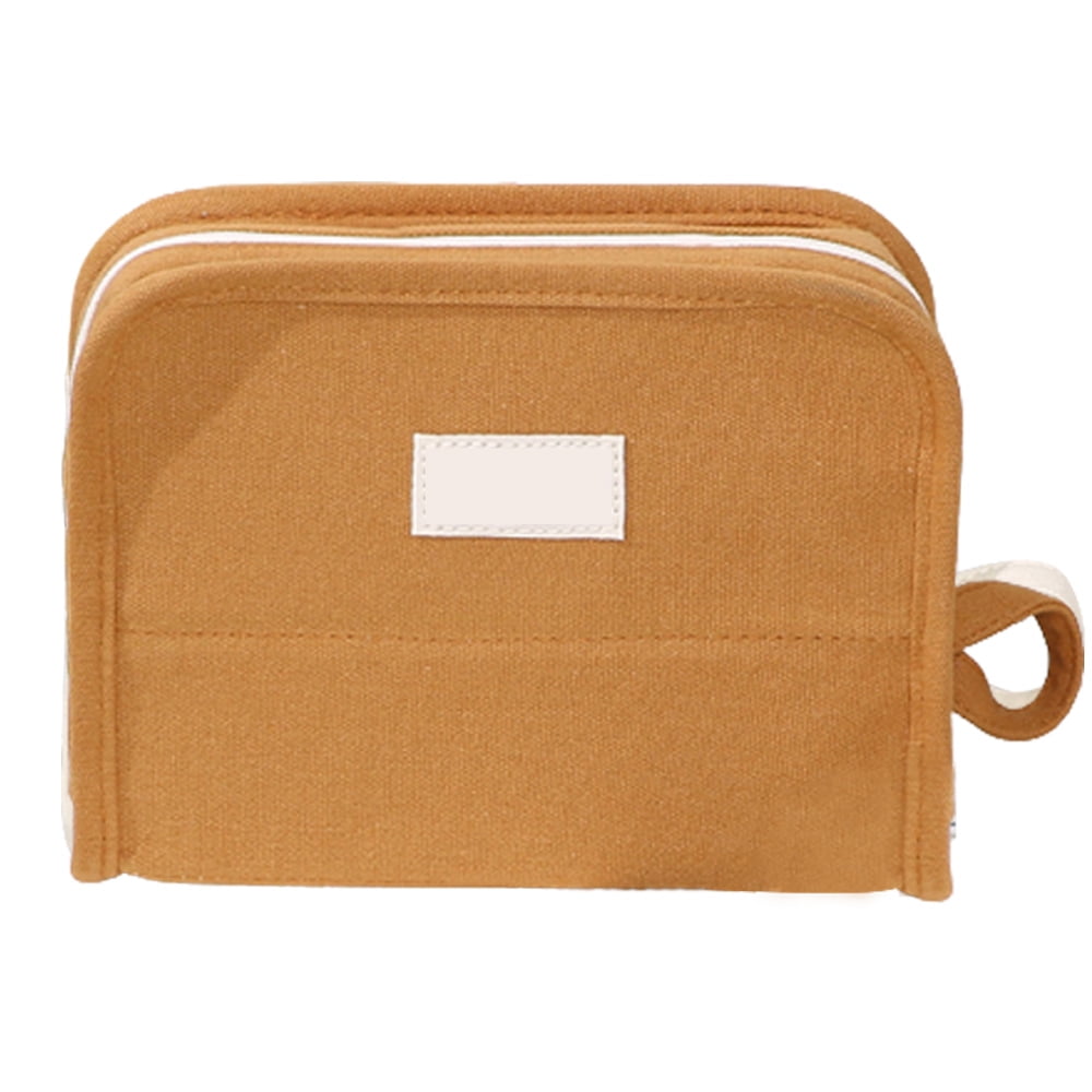 Big Capacity Pencil Case Canvas Large Storage Pouch Pen Holder Simple ...