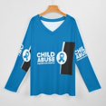 Child Abuse Prevention Awareness Month Blue Ribbon Women's Long Sleeve ...