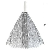 AMSCAN 15" Cheer Leader Dance Team Pom Poms 2pk Silver - Walmart.com