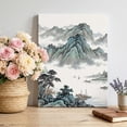 Chinese Style Canvas Wall Art for Living Room, Traditional Ink Painting ...