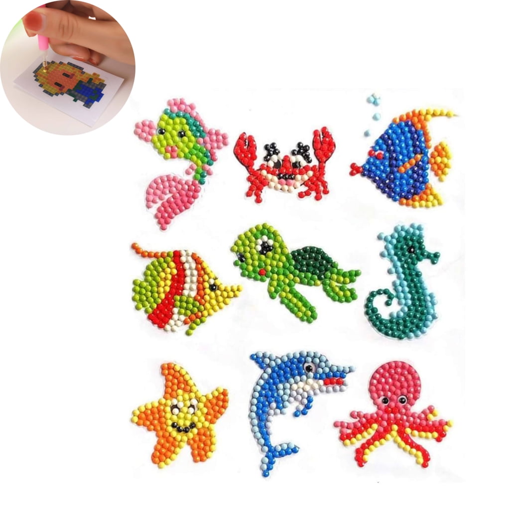 Click here for Greswe 9 Pieces Diamond Stickers  Diy Diamond Pain... prices