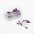 Dritz Easy Grasp Pins-Purple, 60pk - Walmart.com