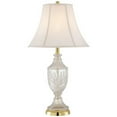 "Regency Hill 26.5"" High Traditional Cut Glass Urn Table Lamp with ...