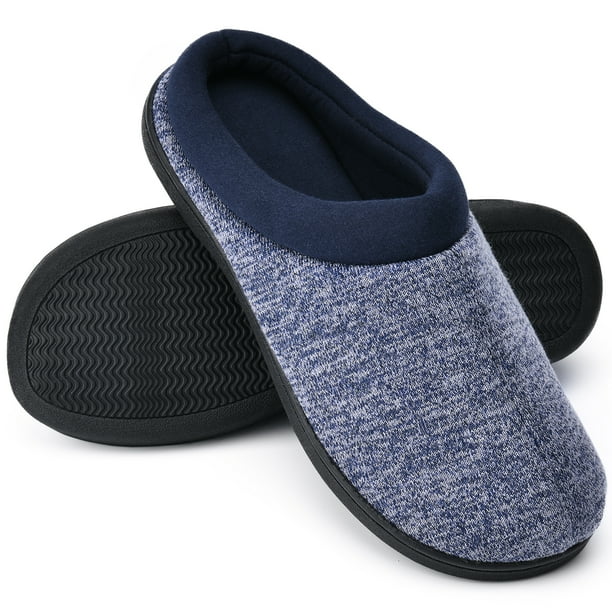 LORDFON Mens House Slipper Memory Foam Warm Winter Indoor Slippers for ...