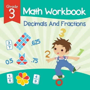 Pre Algebra Workbook 6th Grade: Fractions and Decimals (Baby Professor ...