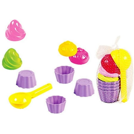 Beach Toys for Kids OutdoorIce Cream Pudding Cake Mould Spoon Kids ...