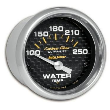 AUTO METER 4437 2-5/8IN WATER TEMP, 100- 250F, SSE, ULTRA-LITE ...