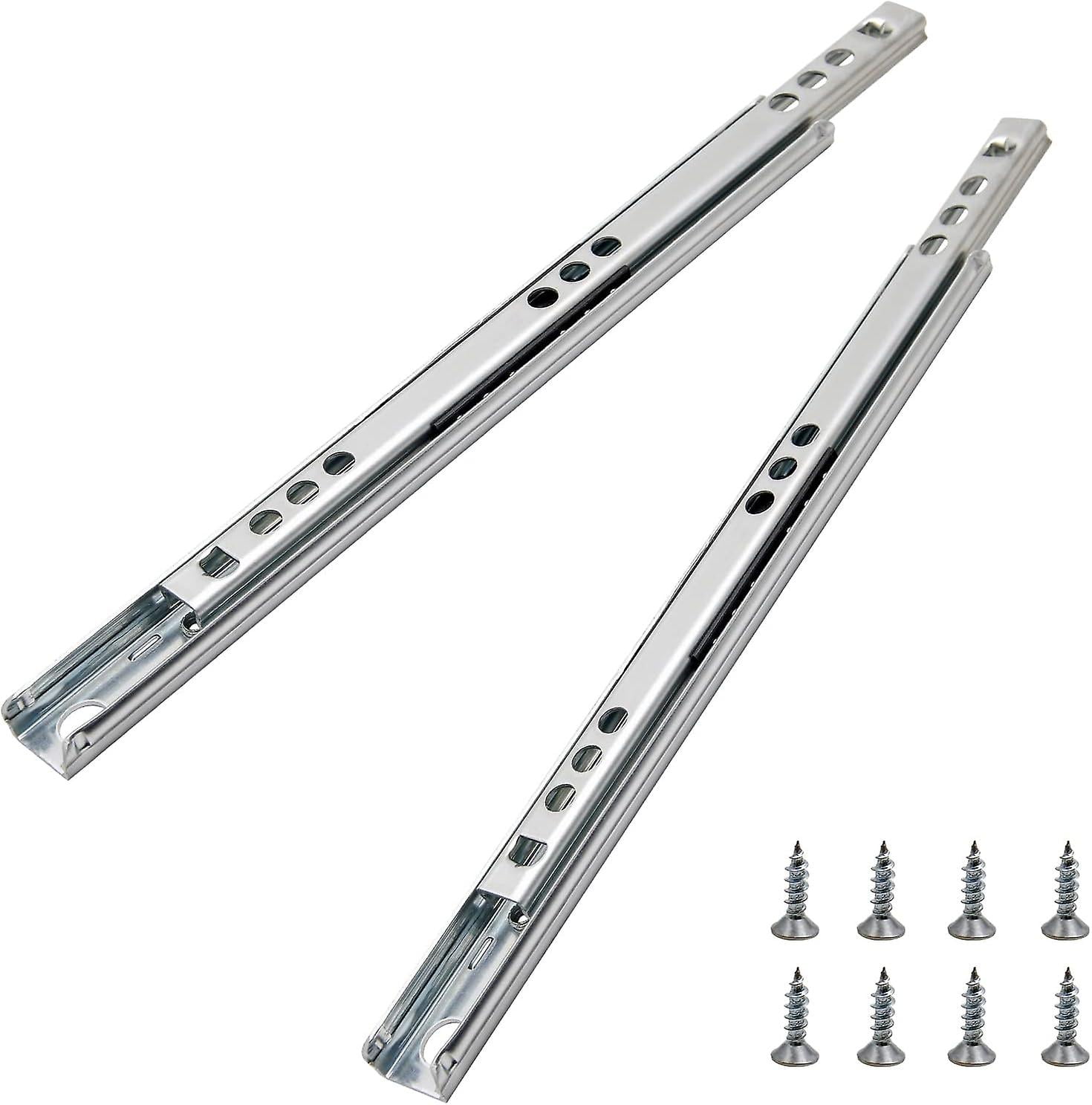 Suiwotin 9.7 Inch Drawer Slides, Metal Drawer Slide, Small Drawer Rails ...