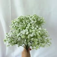 Baby's Breath Artificial Flowers Set of 10, White Gypsophila Faux ...