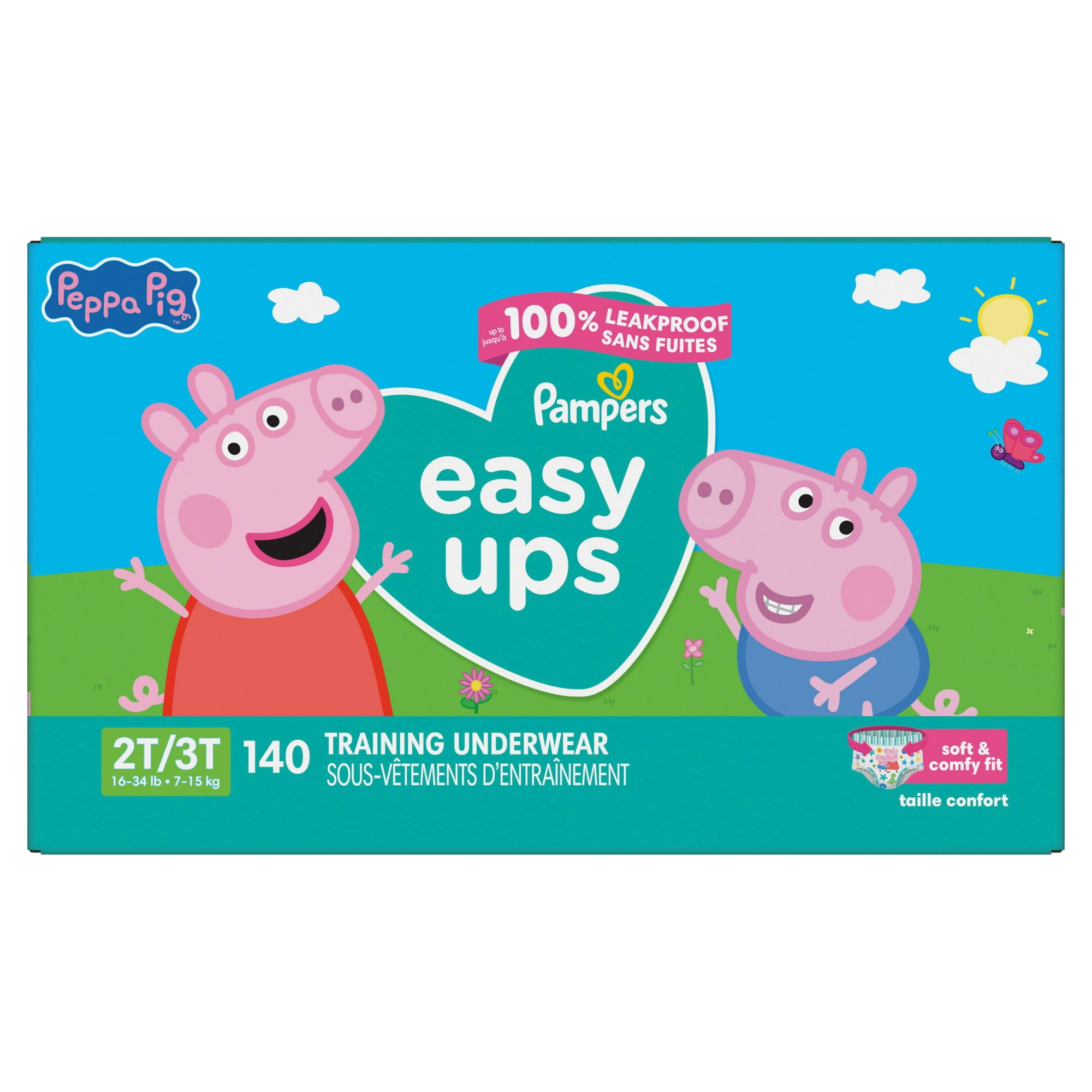 Click here for Pampers Easy Ups Training Underwear Peppa Pig  Siz... prices