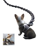 ufehgfjh Big Dog Chain Leash Funny Dog Leash Dog Toy Plastic Imitates ...