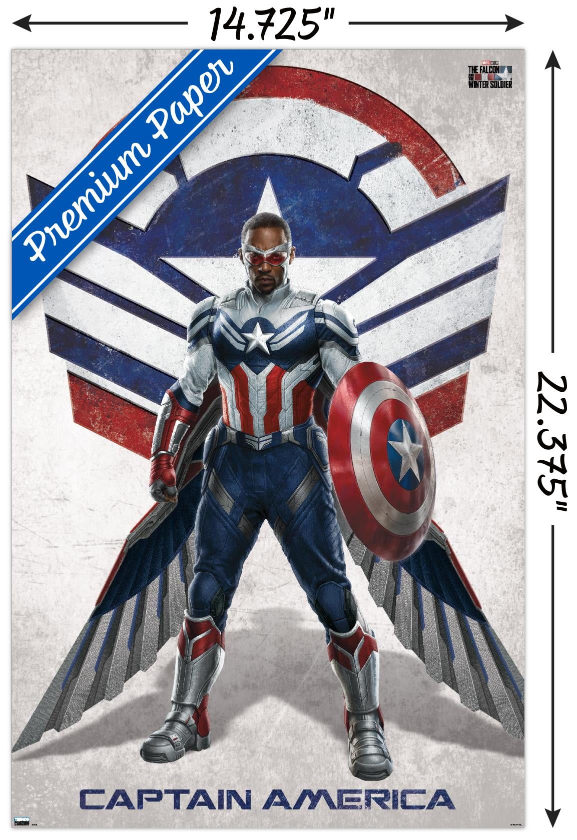 Captain America 2 Poster Falcon