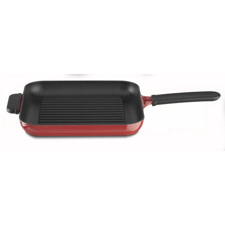 Kitchenaid Grill And Panini Press, Empire Red (Kci10Gper) - Walmart.com ...
