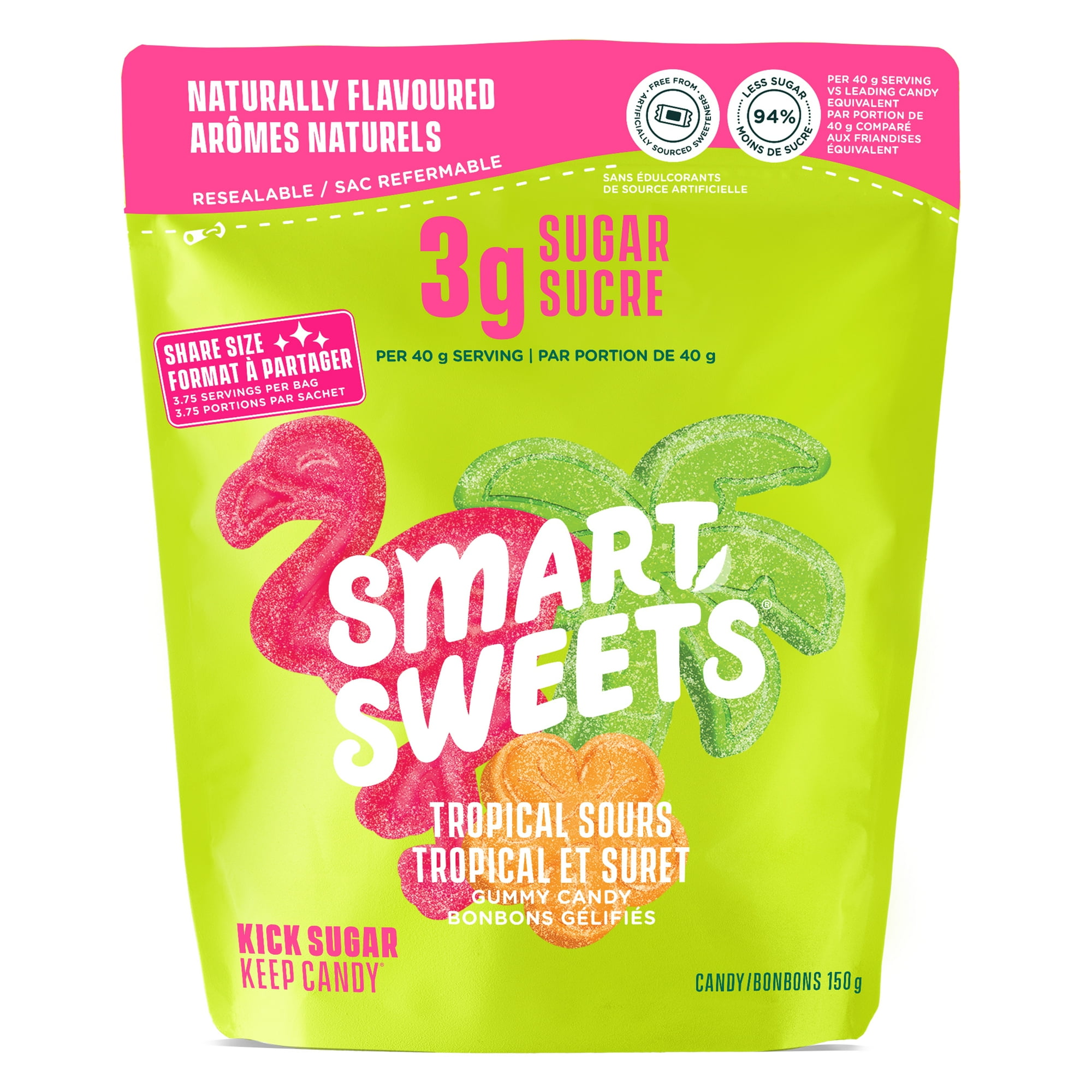 Click here for Smartsweets  Tropical Sours  150g Pouch 150g prices