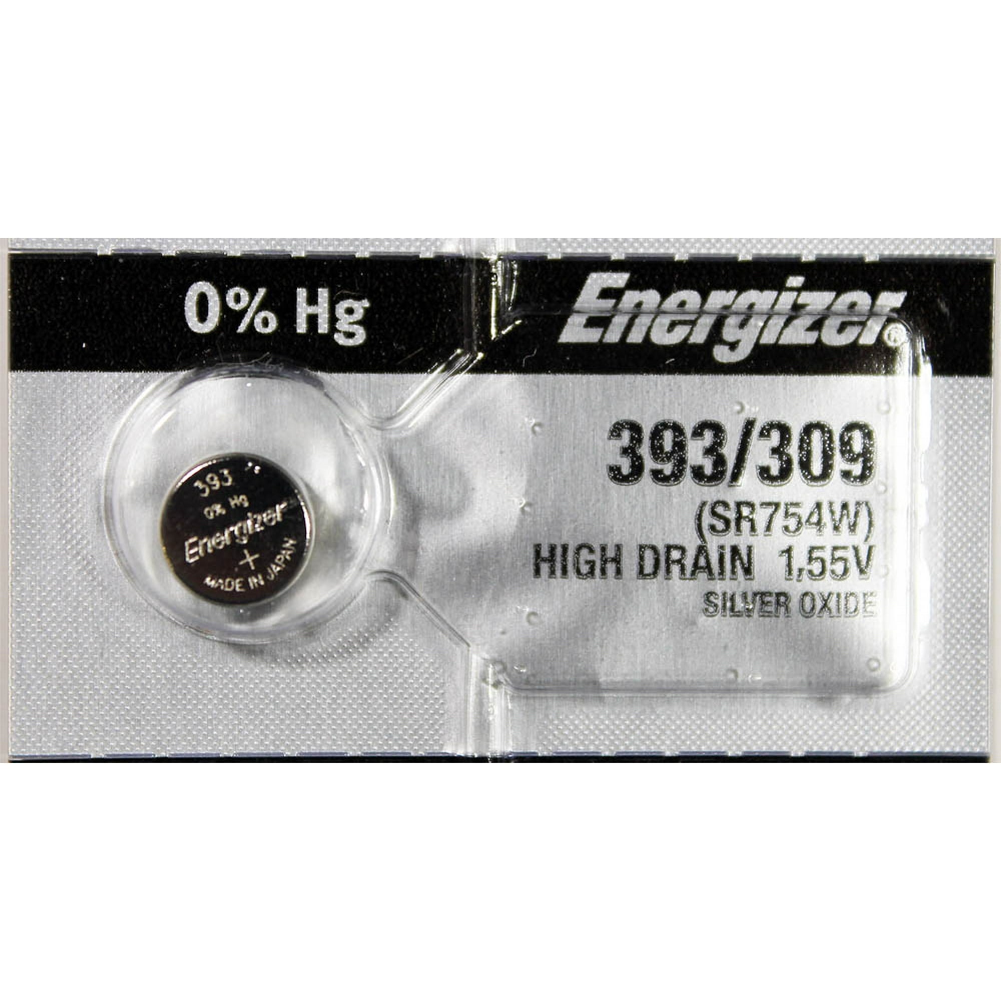 Click here for Energizer 393/309 - Sr754 Silver Oxide Button Batt... prices