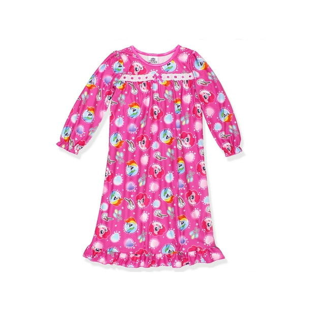MLP - My Little Pony Girls Flannel Granny Gown Nightgown Pajamas ...